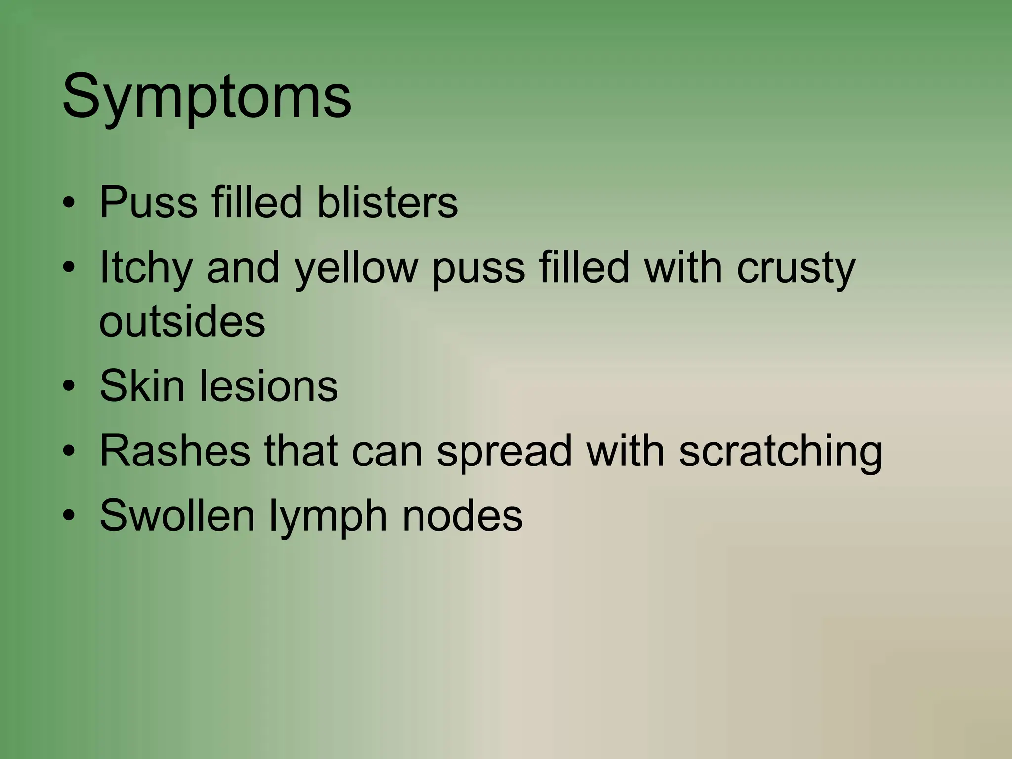 Impetigo lecture for undergraduate students | PPTX