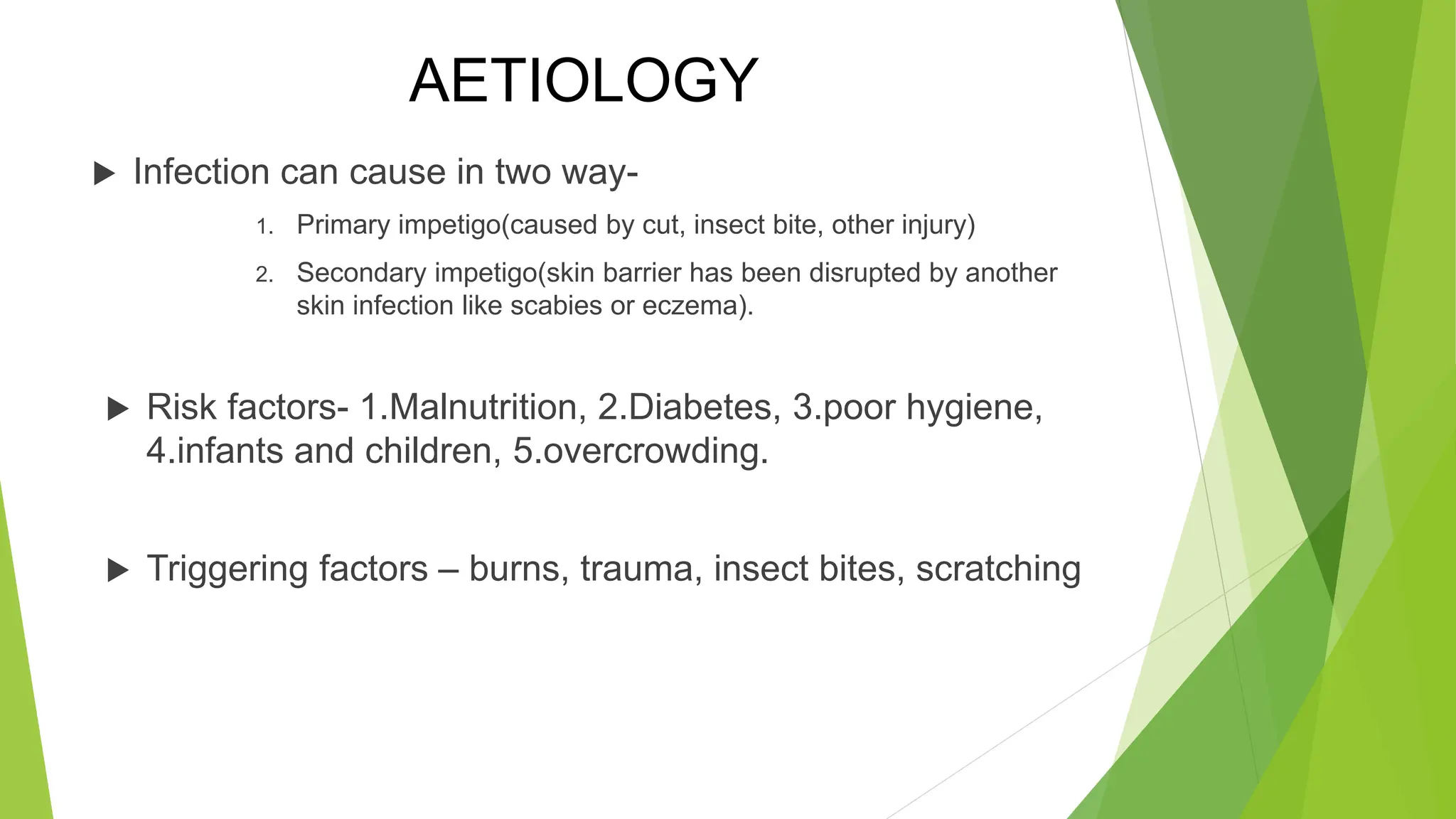 IMPETIGO disease with intro, and case study | PDF