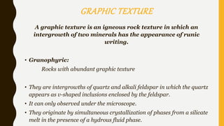 TEXTURES OF IGNEOUS ROCKS | PPTX