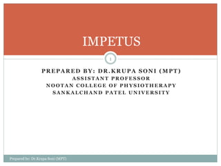 Impetus | PPTX