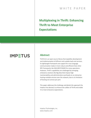 Thrift | PDF | Programming Languages | Computing