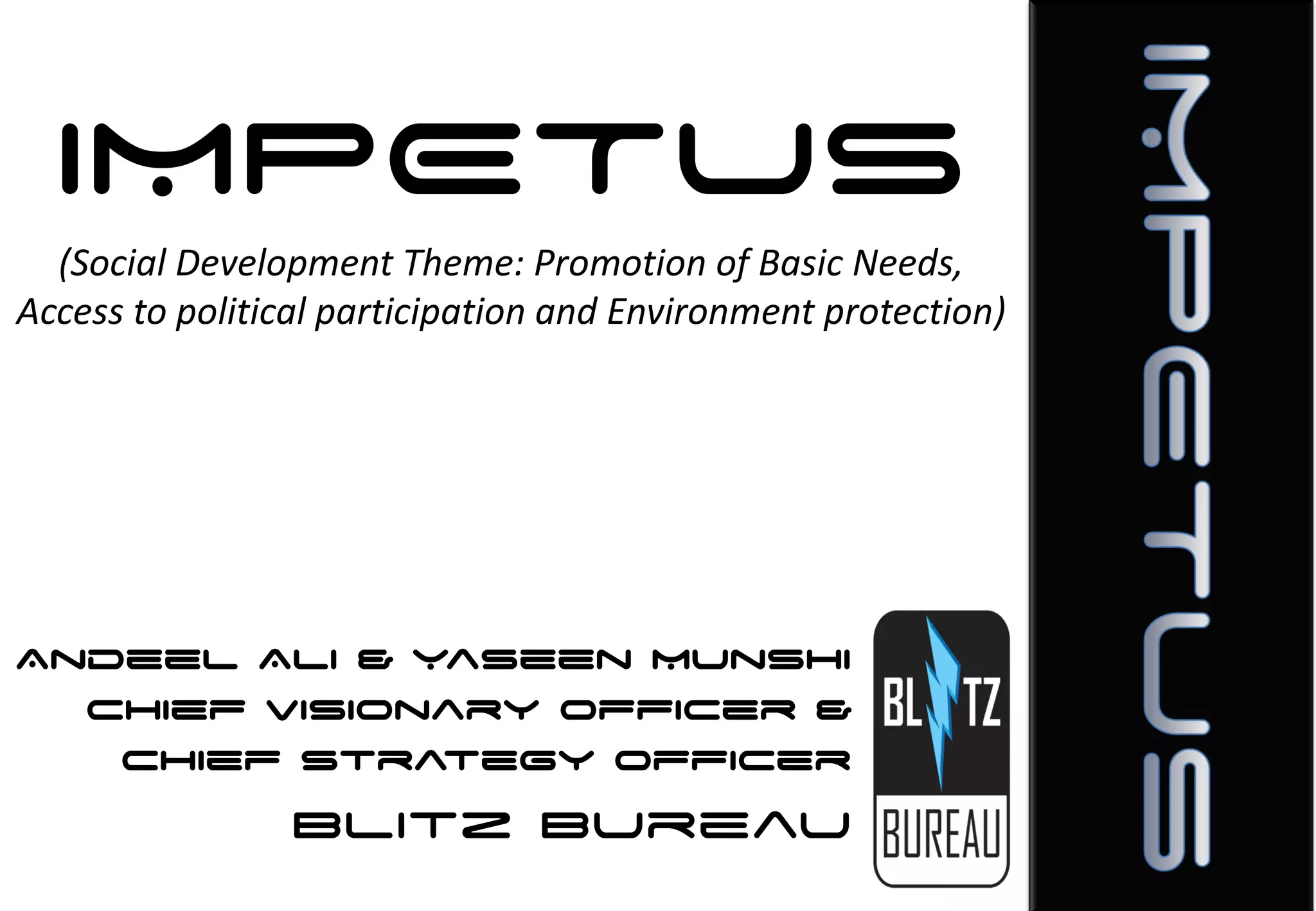 Impetus proposal | PPT