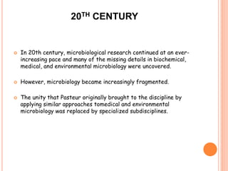 :History of Microbiology: Important events | PPTX