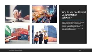 ImpexDocs - A Complete Solution for International Trade.pptx