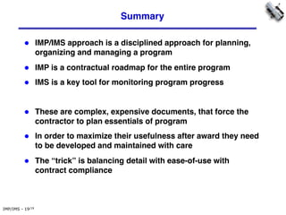 IMP IMS overview | PPT