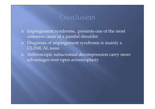 IMPINGMENT SYNDROME & ROTATOR CUFF TEAR.pptx
