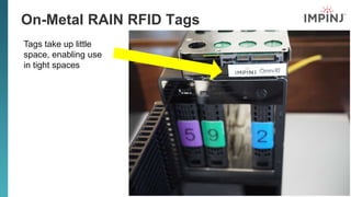 IT Asset Tracking with RAIN RFID Demonstration | PPTX