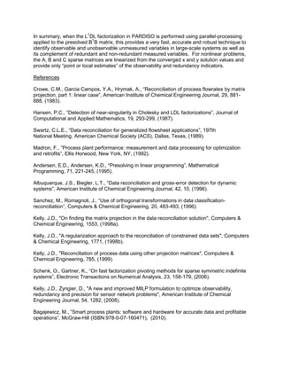 Sparse Observability using LP Presolve and LTDL Factorization in IMPL ...