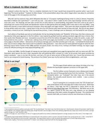 Impland - An Alien Utopia: A 40th Anniversary Retrospective | PDF