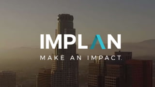 IMPLAN Overview | PPTX