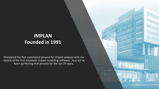 IMPLAN Overview | PPTX