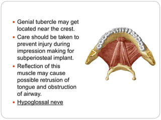 applied anatomy for denta Implant | PPTX