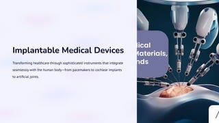 Advanced Implantable Medical Devices for Patients. | PDF