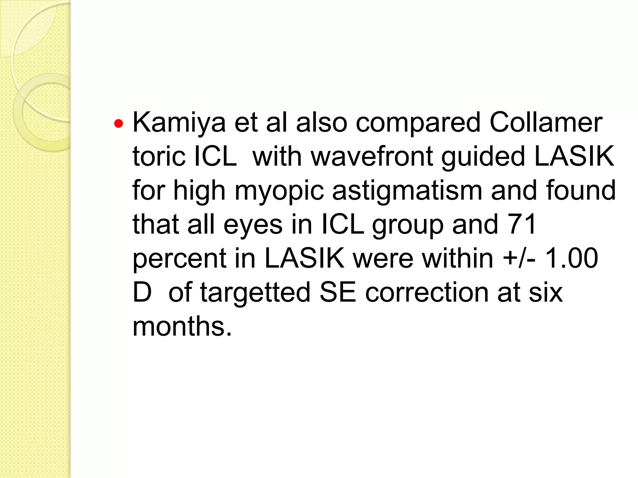 Implantable collamer lens(ICL) | PPTX