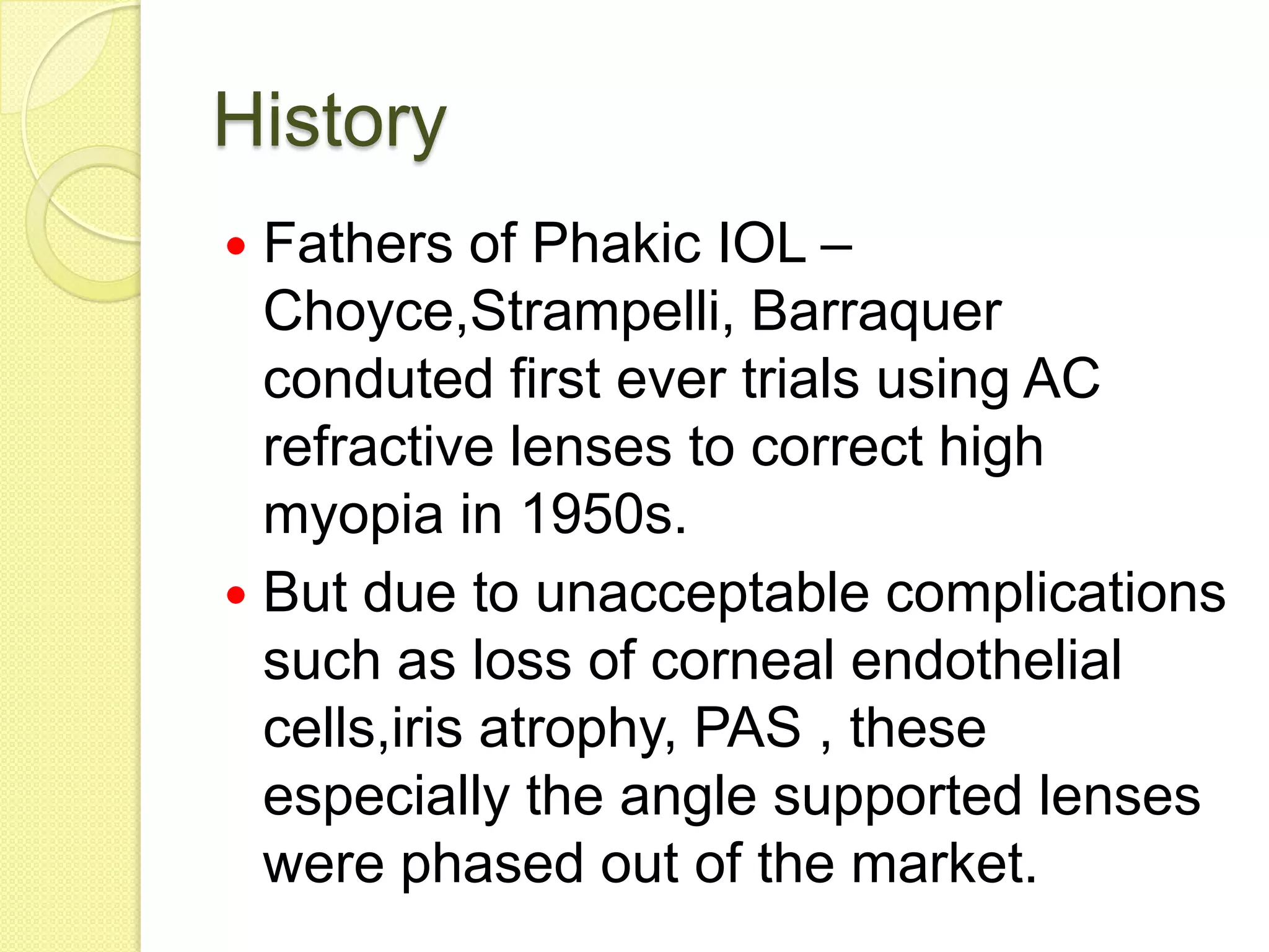 Implantable collamer lens(ICL) | PPTX