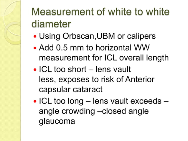 Implantable collamer lens(ICL) | PPTX | Eye and Vision Conditions ...