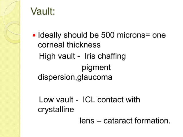 Implantable collamer lens(ICL) | PPTX | Eye and Vision Conditions ...