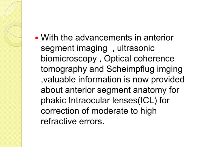 Implantable collamer lens(ICL) | PPTX | Eye and Vision Conditions ...
