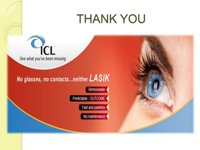 Implantable collamer lens(ICL) | PPTX | Eye and Vision Conditions ...