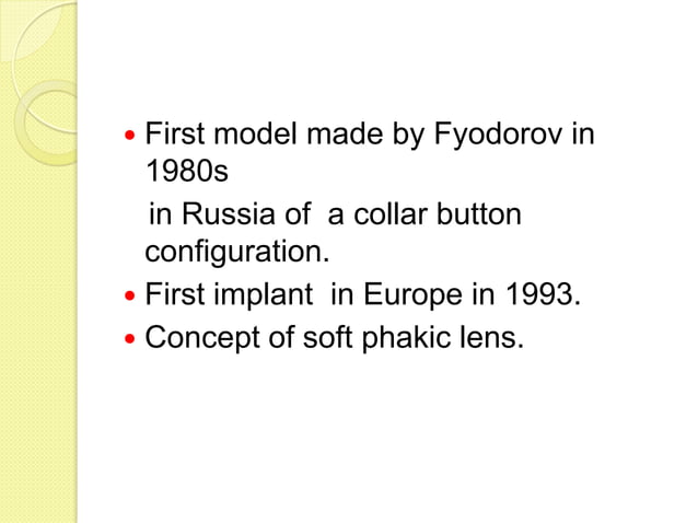 Implantable collamer lens(ICL) | PPTX | Eye and Vision Conditions ...