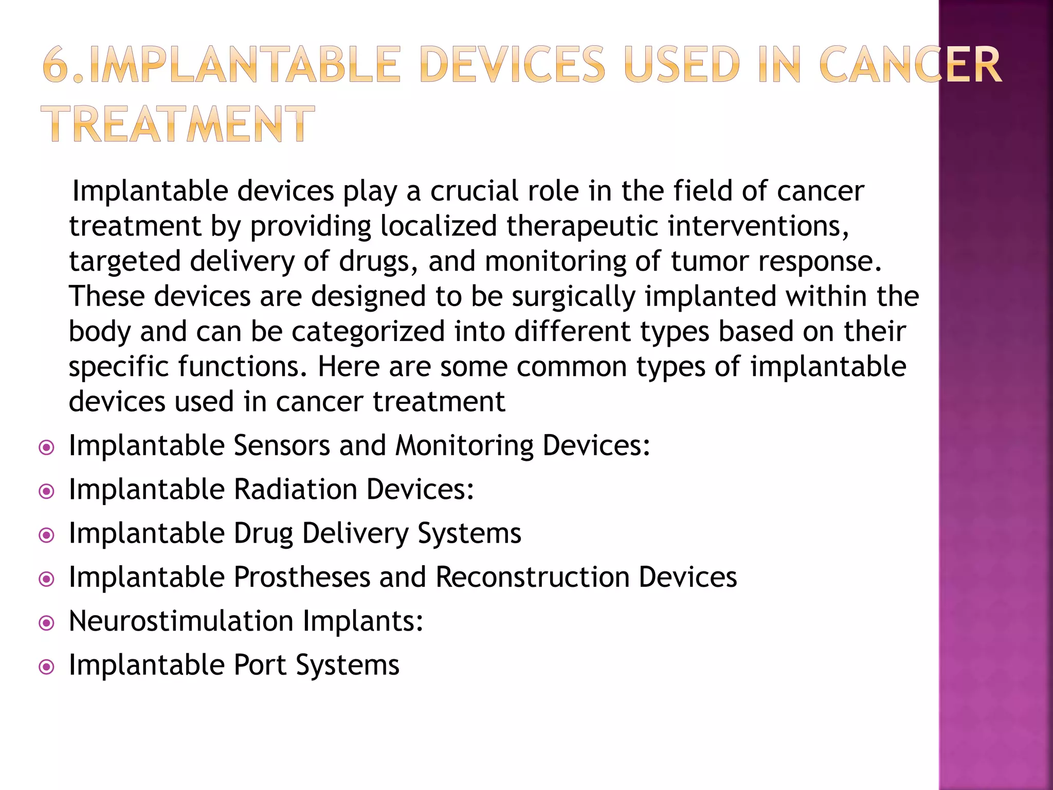 implantable drug delivery system in cancer targetting.pptx