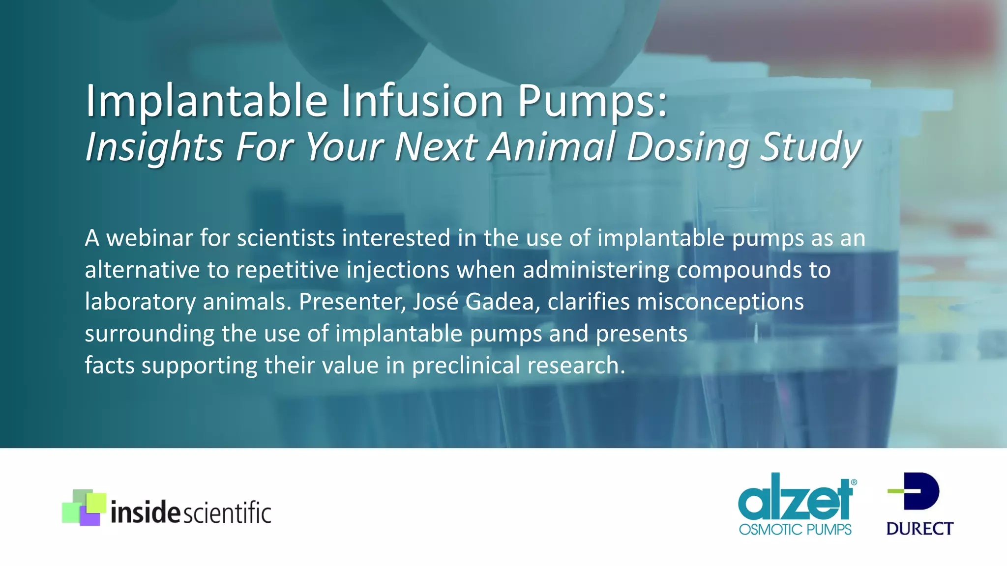 Implantable Infusion Pumps: Insights For Your Next Animal Dosing Study ...