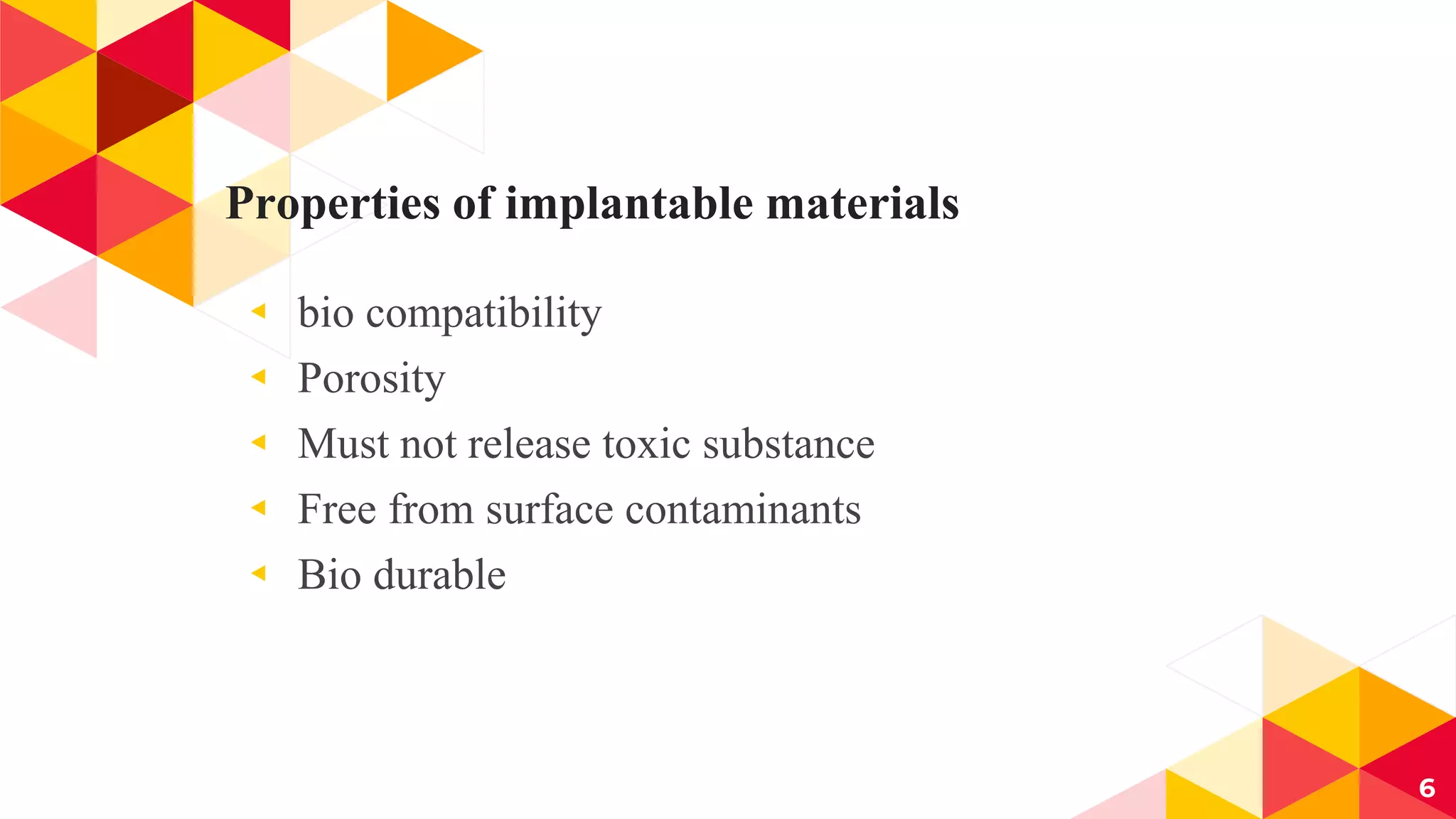 Implantable medical textile by srinidhi | PPT
