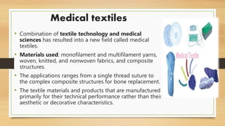 Implantable medical textiles | PPT