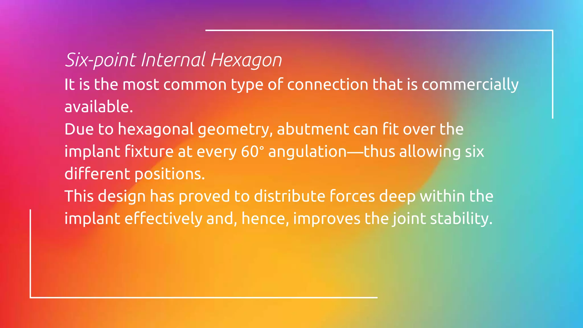 Implant abutment and implant abutment connections | PPTX