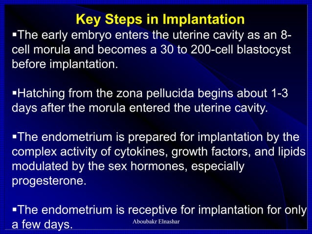 Implantation