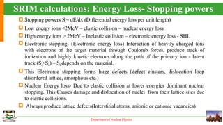 Implantation srim trim | PPT