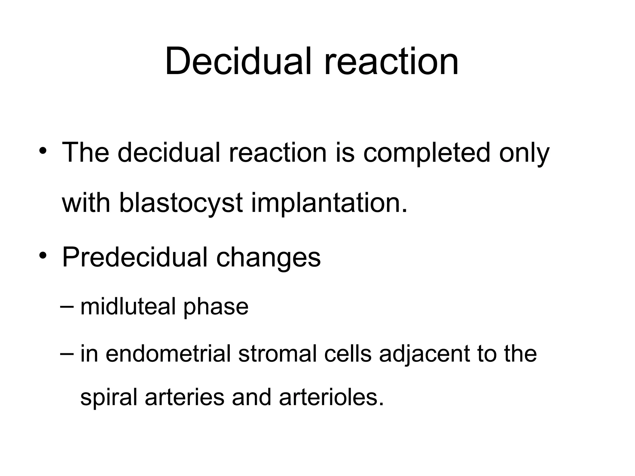 Implantation , embryology_and_placental_development | PPT