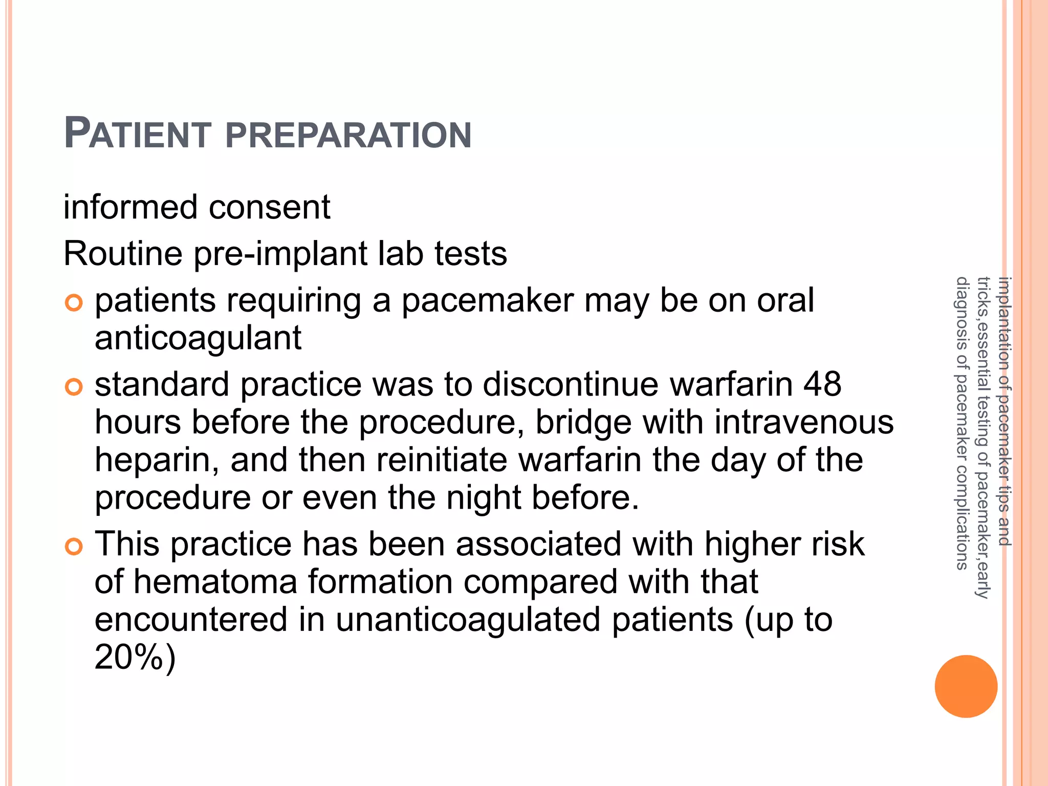 fundamentals of pacemaker | PPTX