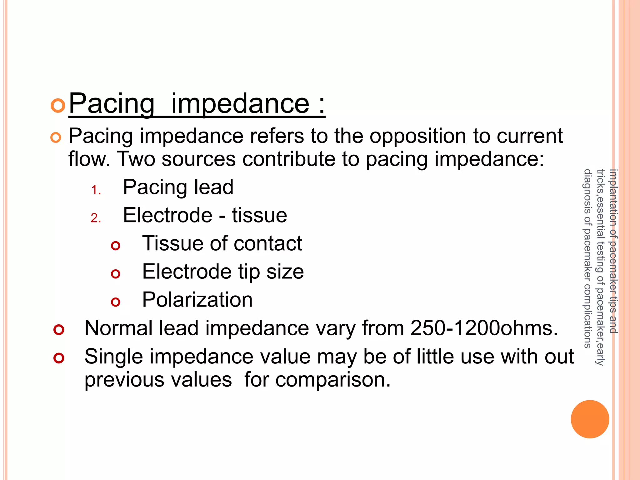 fundamentals of pacemaker | PPTX