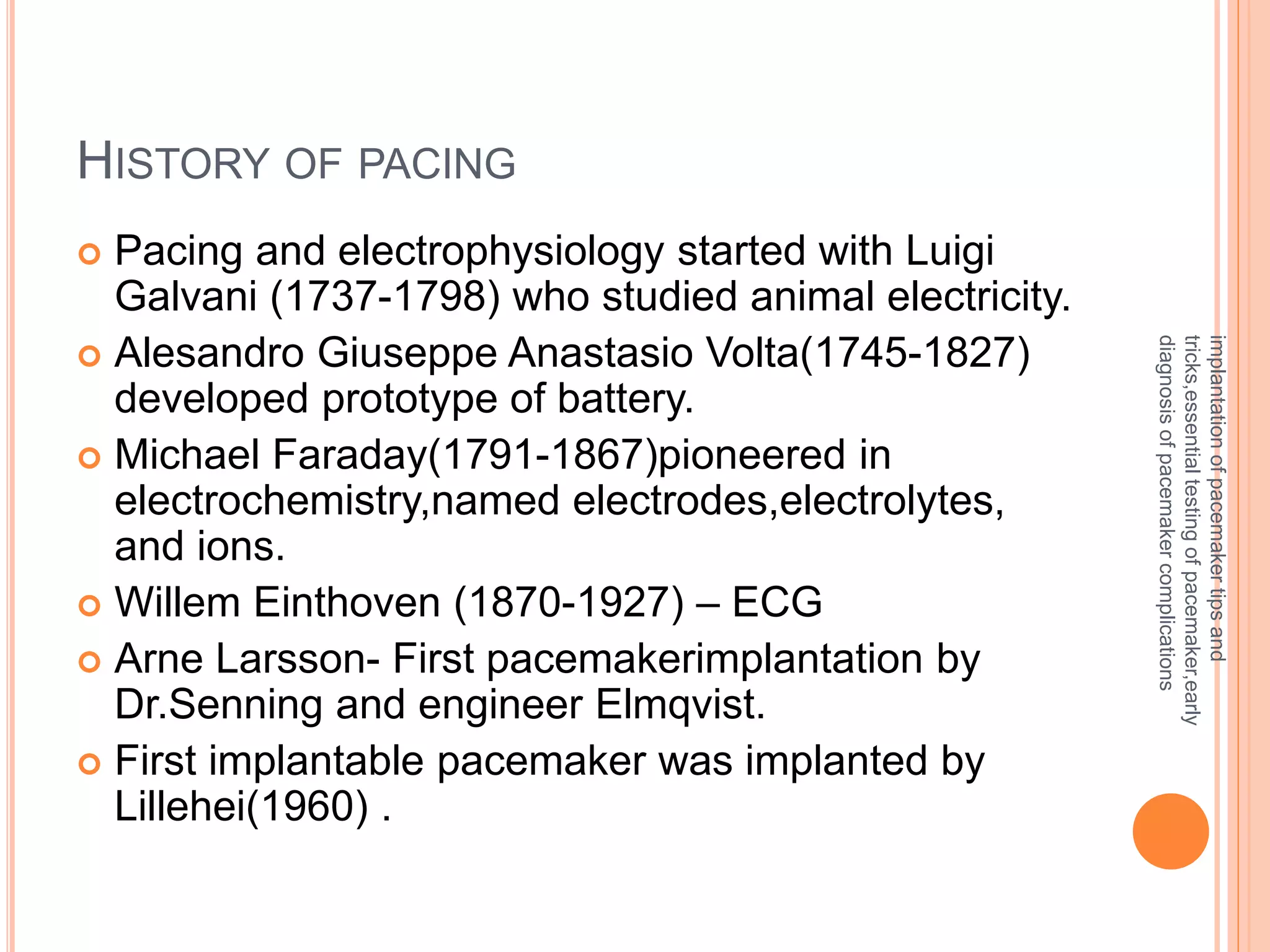 fundamentals of pacemaker | PPTX