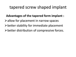 Implant basics simple introduction | PPTX