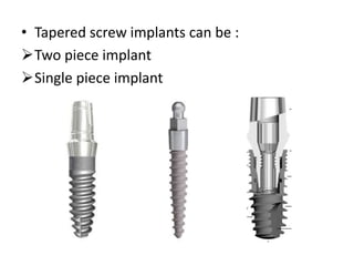 Implant basics simple introduction | PPTX