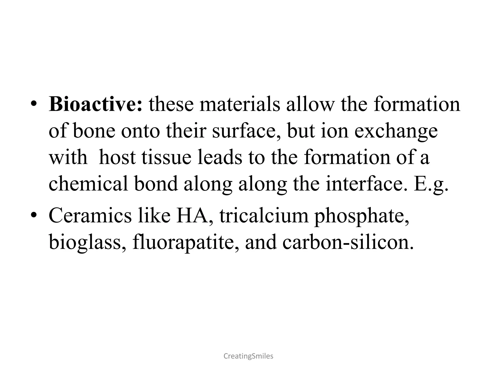 Implant Biomaterials | PPTX