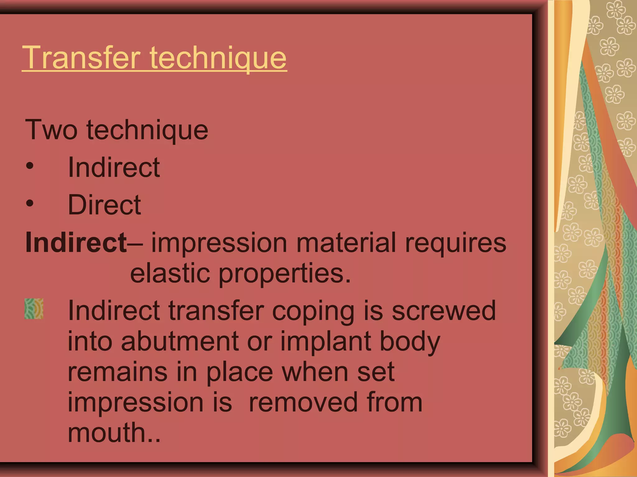 Implant classification | PPT