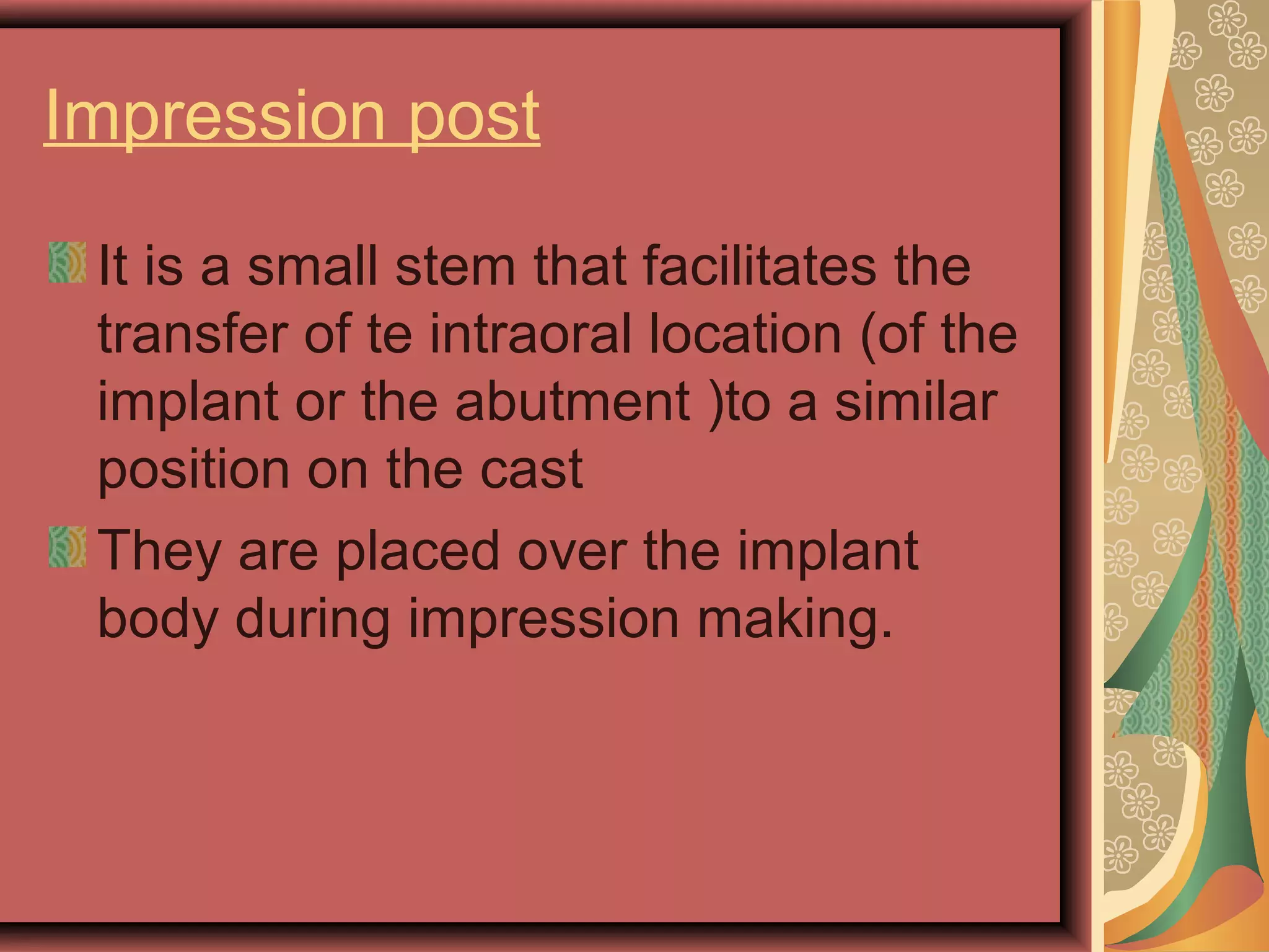 Implant classification | PPT