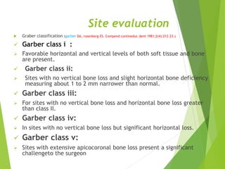 Implant dentistry in esthetic zone | PPTX
