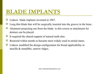 Implant design and consideration/ dentistry work | PPT