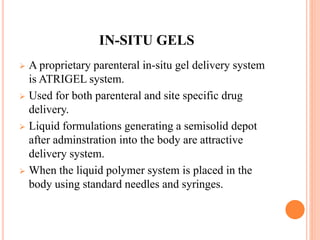 Implant drug delivery system | PPTX