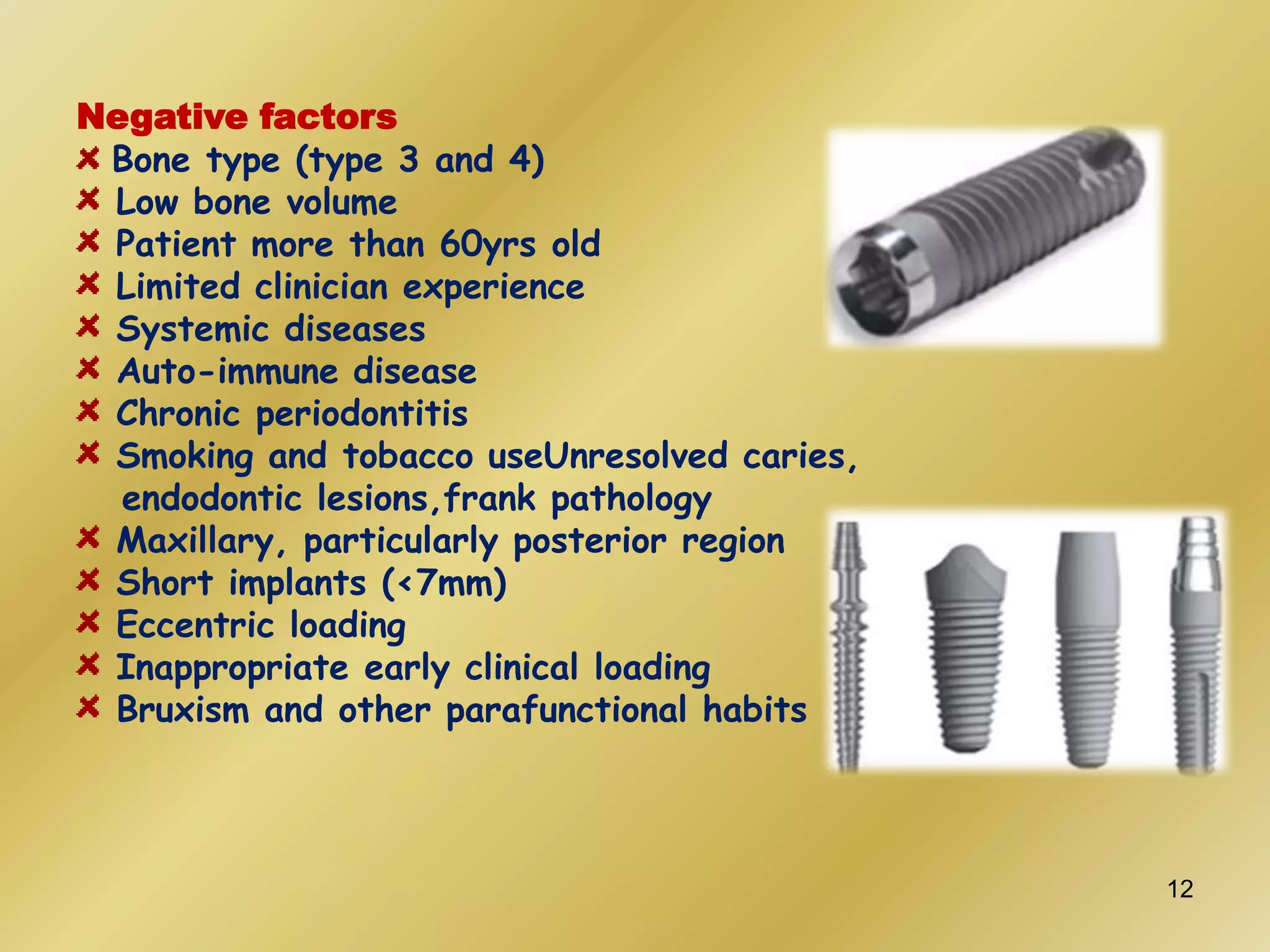 Implant failure | PPTX