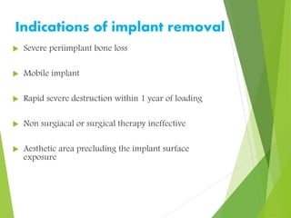 implant failure peri implant.pptx