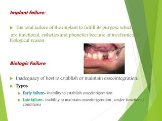 implant failure peri implant.pptx