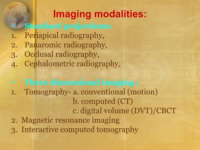 IMPLANT IMAGING TECHNIQUE | PPT | Dental Health | Diseases and Conditions