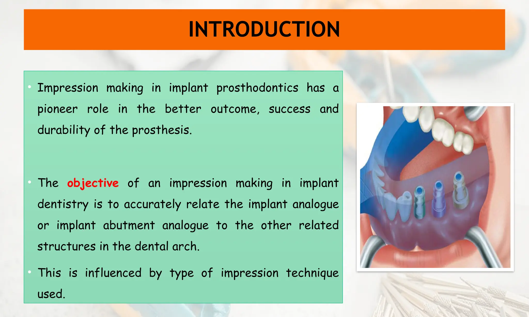 Dental Implant Impression techniques.pptx