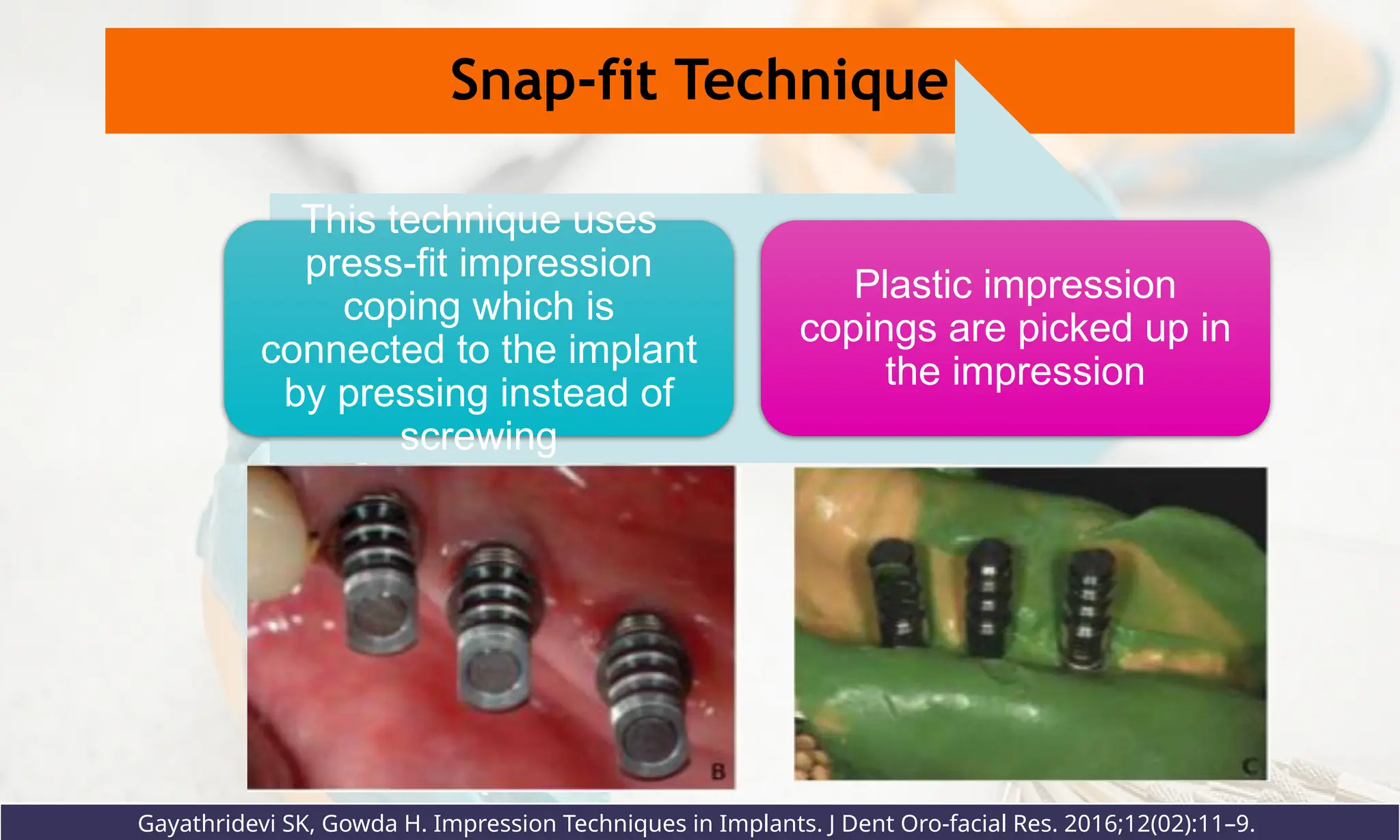 Dental Implant Impression techniques.pptx