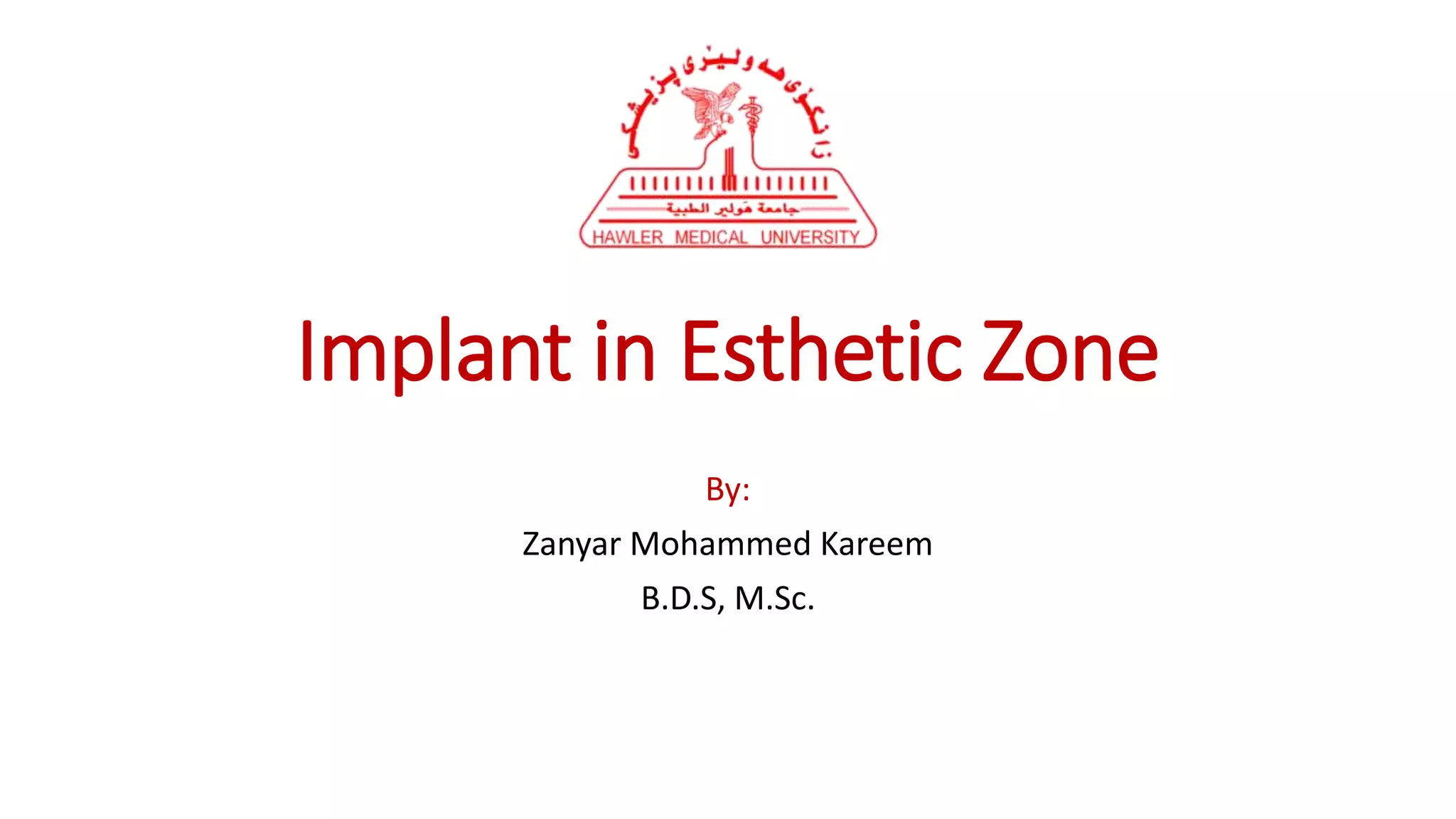 implant in esthetic zone ppt.pptx